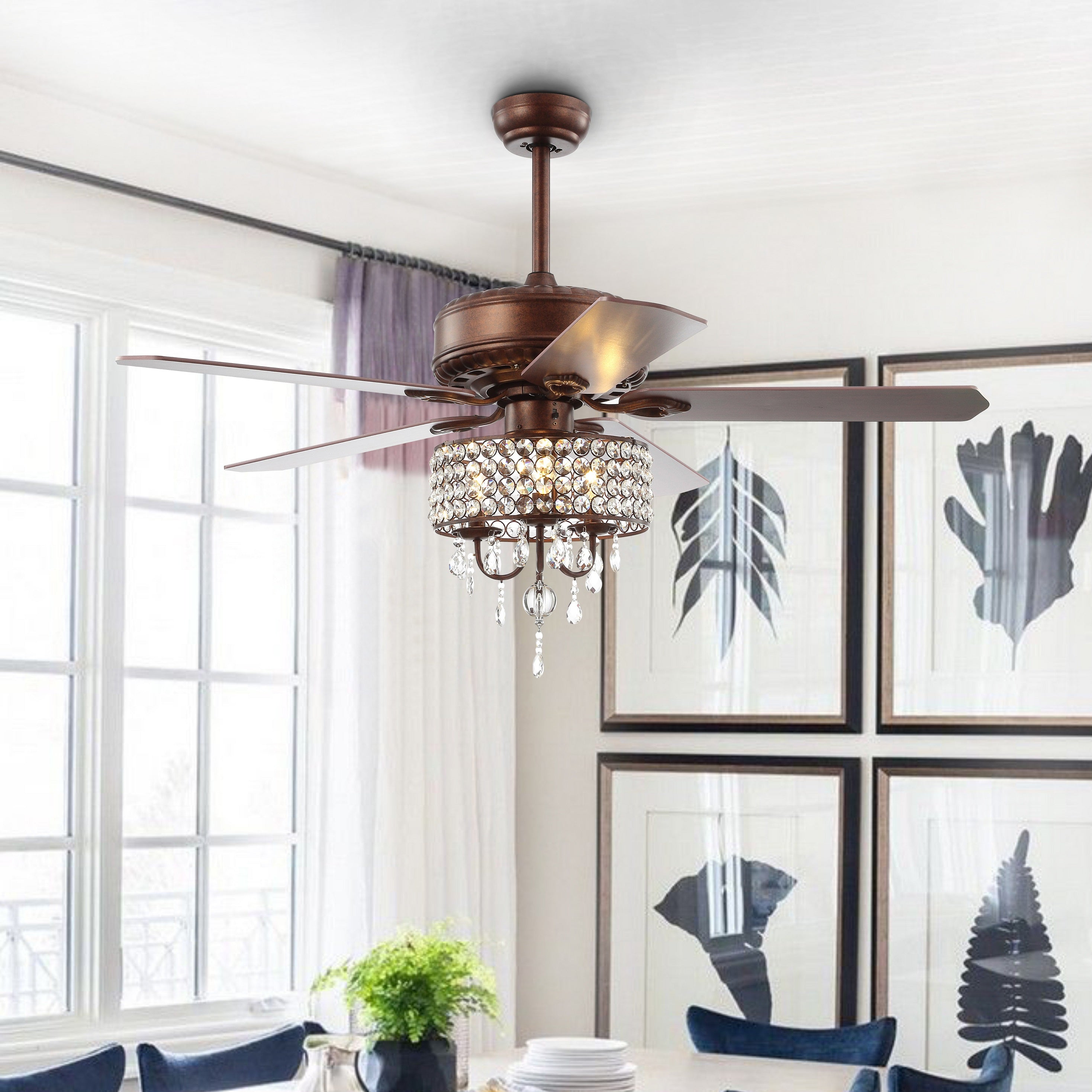 Fandeliers vs. Integrated Ceiling Fans: A Comparison Guide – Eyely